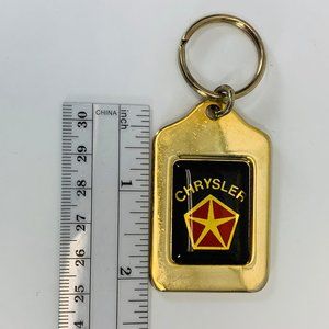 Vintage | Accessories | Vintage 6s Chrysler Brass And Ename Keychain ...